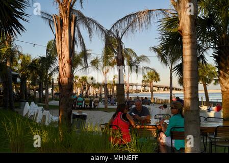 The Gulf restaurant, Orange Beach, Alabama Stock Photo - Alamy
