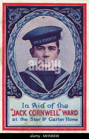 John Travers Cornwell VC 1900- 1916. First World War British naval ...