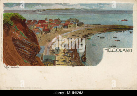 Helgoland is a small German archipelago in the North Sea, captured in ...