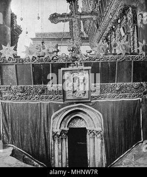 Bethlehem - Church of the Nativity : Grotto Stock Photo - Alamy