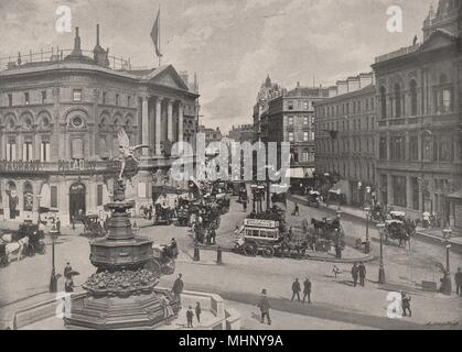 Piccadilly Circus 1896 Stock Photo - Alamy