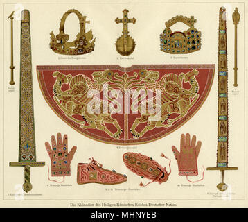 Imperial Crown Holy Roman Empire Stock Photo - Alamy