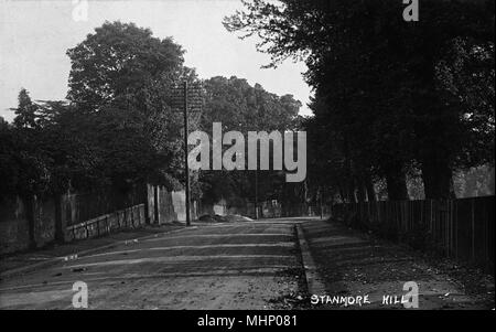 Stanmore Hill, Stanmore, Middlesex Stock Photo - Alamy