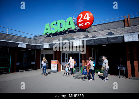 Asda supermarket aisle, England, UK Stock Photo - Alamy