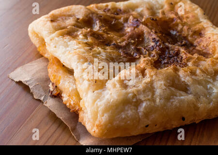 Turkish Puff Pastry Borek Talas Boregi made with Millefeuille. Bakery ...