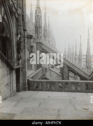 Door leading onto roof, Milan Cathedral, Milan, Italy Stock Photo - Alamy