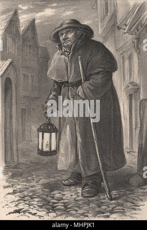 London Watchman (Charlie), 18th Century Stock Photo - Alamy