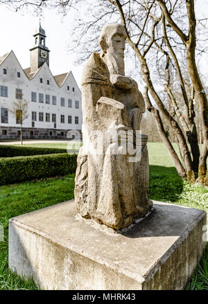 19 April 2018, Germany, Travenbrueck: Friar Johannes Tebbe, acting head ...