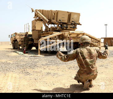 CAMP ARIFJAN, Kuwait – Pfc. Cuong Ngo, a patriot fire control enhanced ...