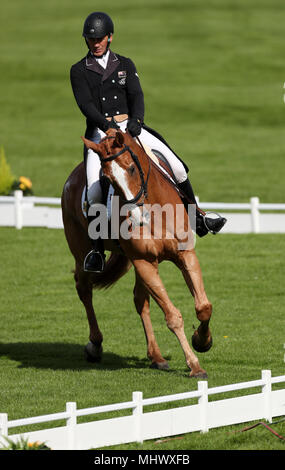 Andrew Nicholson Badminton horse trials England Gloucester UK May 2019 ...