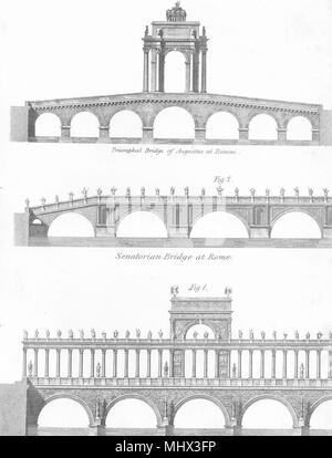 Triumphal bridge of Augustus, Rimini. Senatorian & Triumphal Bridge ...