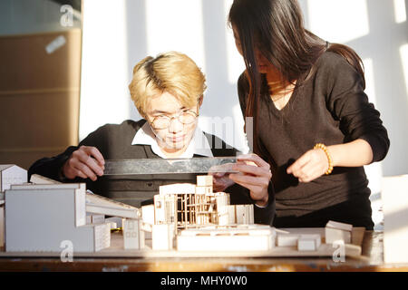 Trainee in a studio set up model Stock Photo - Alamy
