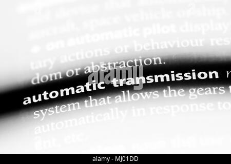 automatic transmission word in a dictionary. automatic transmission ...