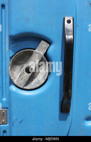 Inside view of the toilet inside of a port a potty Stock Photo - Alamy