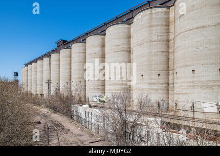 Prairie Material Yard 32 near Goose Island Stock Photo - Alamy