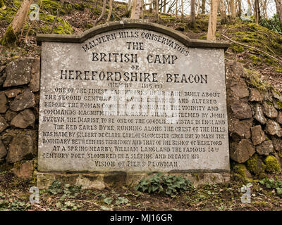 Malvern Hills British Camp Stock Photo - Alamy