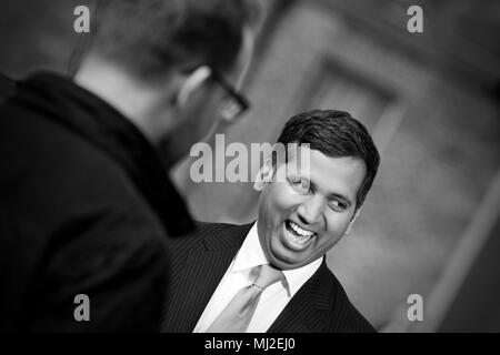 Faisal Islam, Sky TV News political editor, on College Green ...