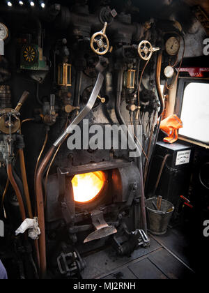 Steam Engine Furnace Stock Photo: 55569309 - Alamy