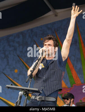 Ketch Secor of the Old Crow Medicine Show speaks at a ceremony for the ...