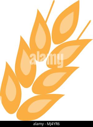 Wheat natural food icon vector illustration graphic design Stock Vector ...