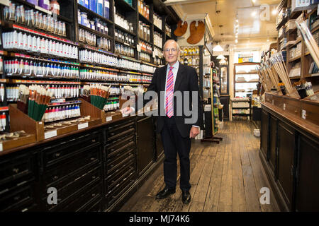 L. Cornelissen & Son store for high-end artist's equipment such as ...