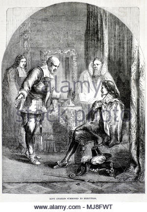 English: The Execution of Charles I of England circa 1649. 1173 The ...