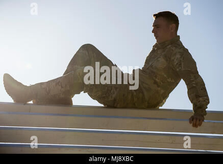 Sgt. Matthew Meyers, a U.S. Army Reserve military police Soldier with ...