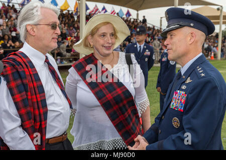 Lt. Gen. Steven L. Kwast (center), Air Education and Training Command ...