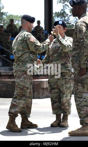 Lt. Col. Luke Richards, commander of the 3rd Infantry Division ...