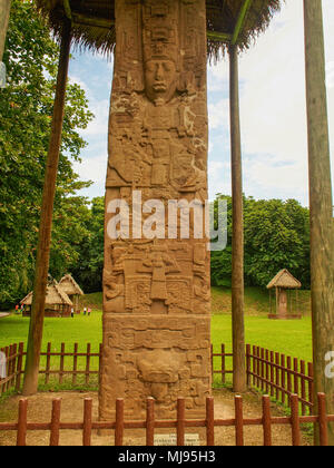 Quirigua, an archaeological site in Guatemala, is known for its Mayan ...