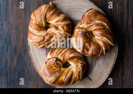 Turkish Bagel Acma / Croissant (turkish pastry Stock Photo - Alamy