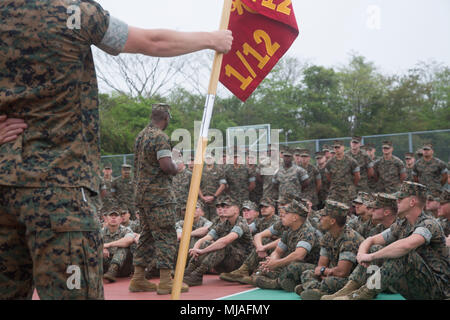 Lt. Col. Leroy B. Butler, the commanding officer of 3rd Battalion, 12th ...