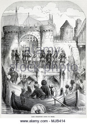 The Trial of Thomas Wentworth, Earl of Strafford, Westminster Hall ...