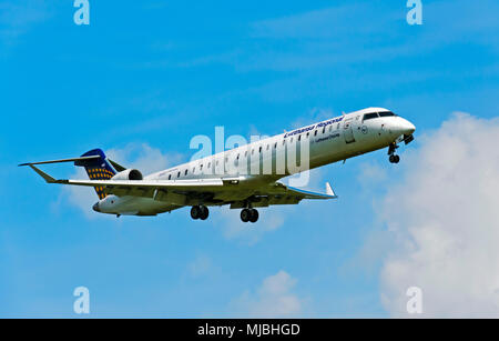 Lufthansa Regional Bombardier CRJ900 NextGen, Germany Stock Photo - Alamy