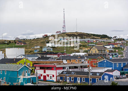 View of 'Cap-aux-Meules', Magdalen Islands, Canada Stock Photo ...