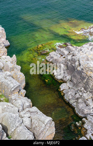 Rock formation. Bornholm, Denmark Stock Photo - Alamy