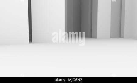 Abstract modern pillar style soft white & gray background. Good for ...