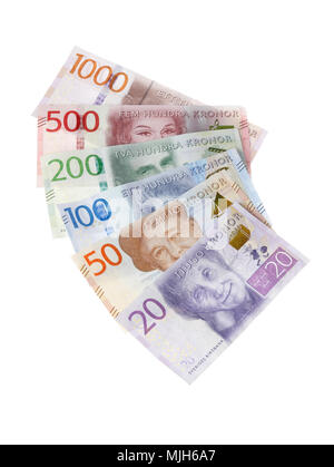 100 Swedish Krona banknotes (SEK), currency of Sweden Stock Photo - Alamy