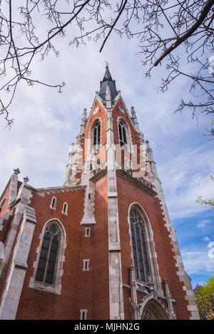 Wien, Vienna: church St. Elisabeth in 04. Wieden, Wien, Austria Stock ...