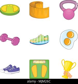 Prudence icons set, cartoon style Stock Vector Image & Art - Alamy