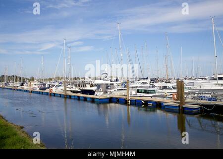 Lymington Yacht Haven Stock Photo - Alamy