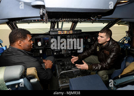 Capt. Eric Wilde II, 9th Airlift Squadron standardization evaluation ...
