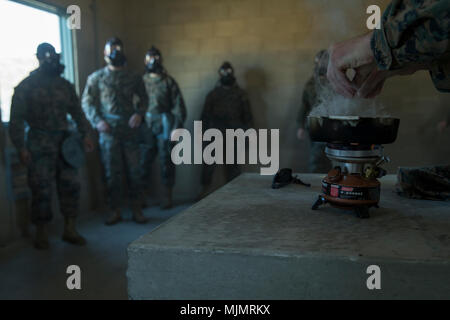 The K765 riot control agent capsule burns to create the CS gas for a ...