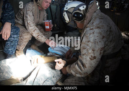Air Force Maj. Jered Beaird, a flight nurse for 18th Aeromedical ...