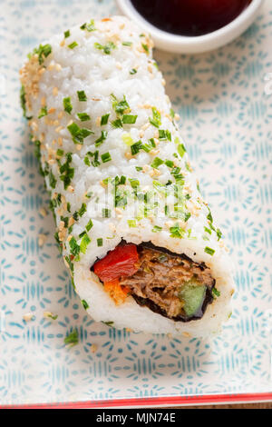 Duck and Hoisin Sauce Wrap Stock Photo - Alamy