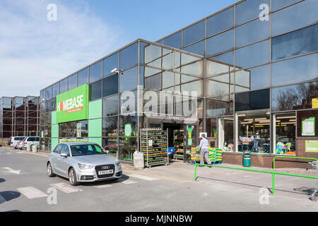 Homebase home improvement retailer and garden centre exterior. Reading ...