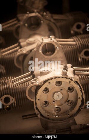 Motorcycle boxer engines Stock Photo - Alamy