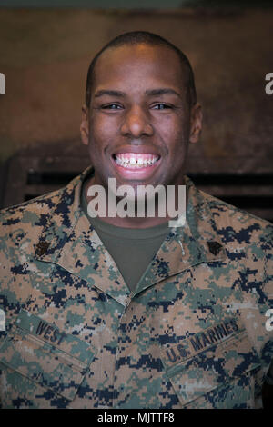 Garnet N. West is a sergeant in the United States Marine Corps. At 19 ...