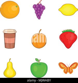 Admiration icons set, cartoon style Stock Vector Image & Art - Alamy