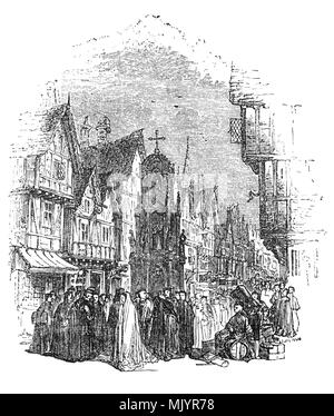 Cheapside, London, England, 19th century. From The History of London ...